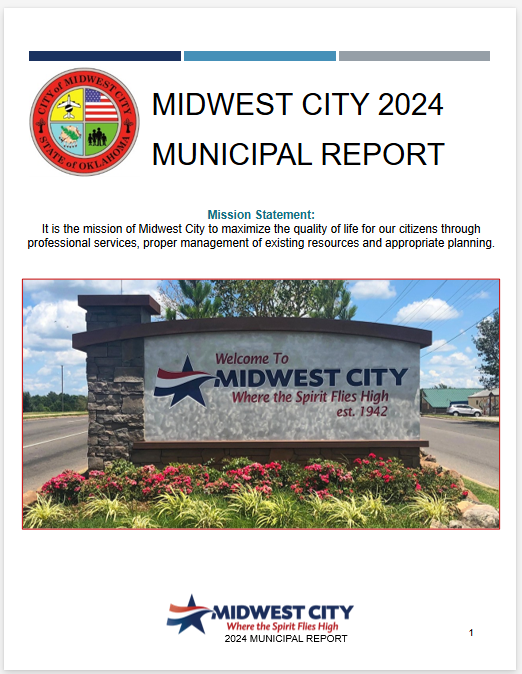 Annual Municipal Report | Midwest City Oklahoma