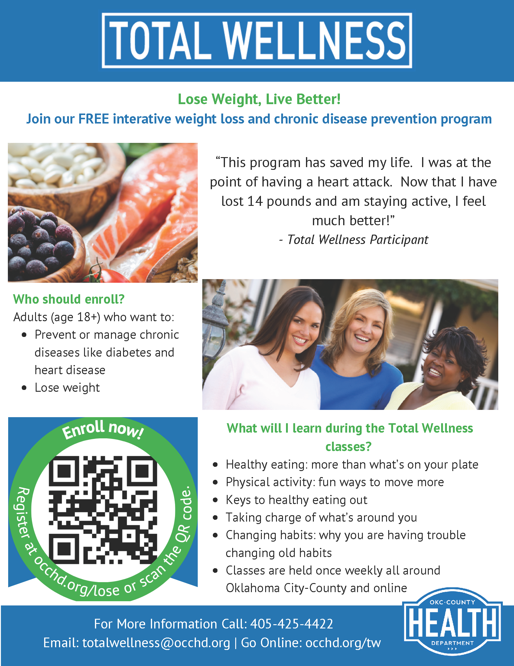 OCCHD Department Total Wellness Plan | Midwest City Oklahoma
