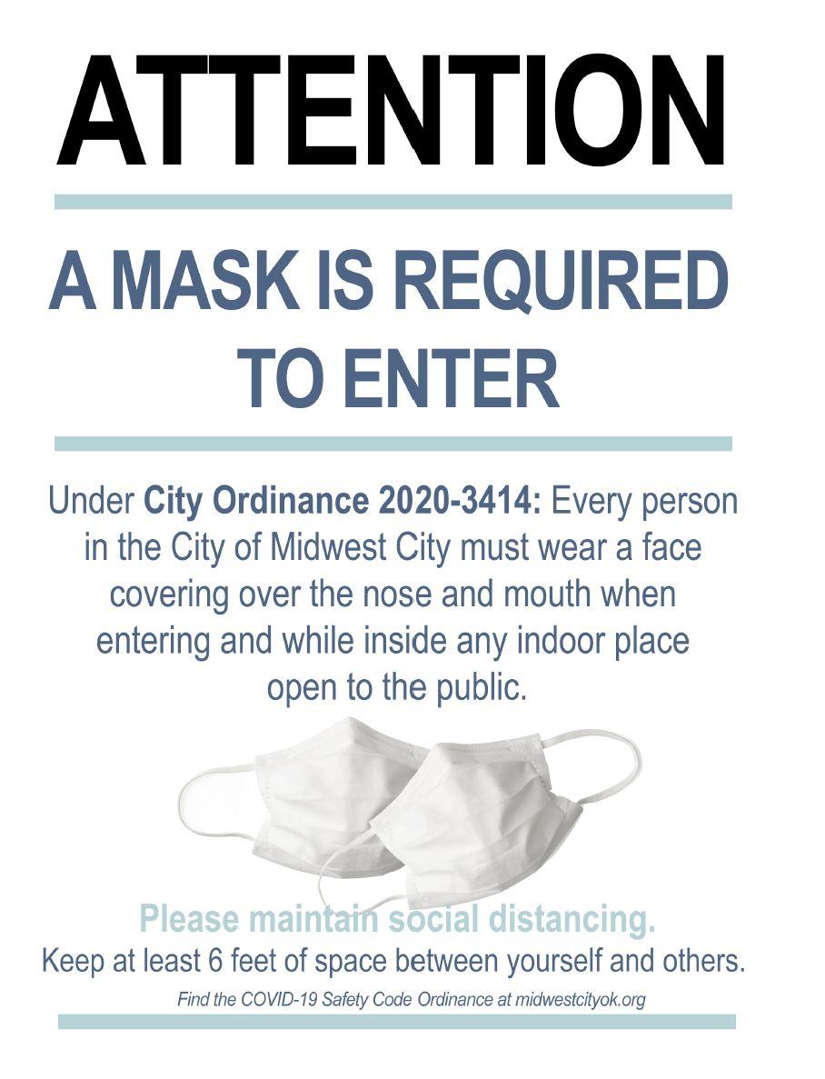 COVID-19 Safety Code (Ord. No. 2020-3414) Information and FAQs ...