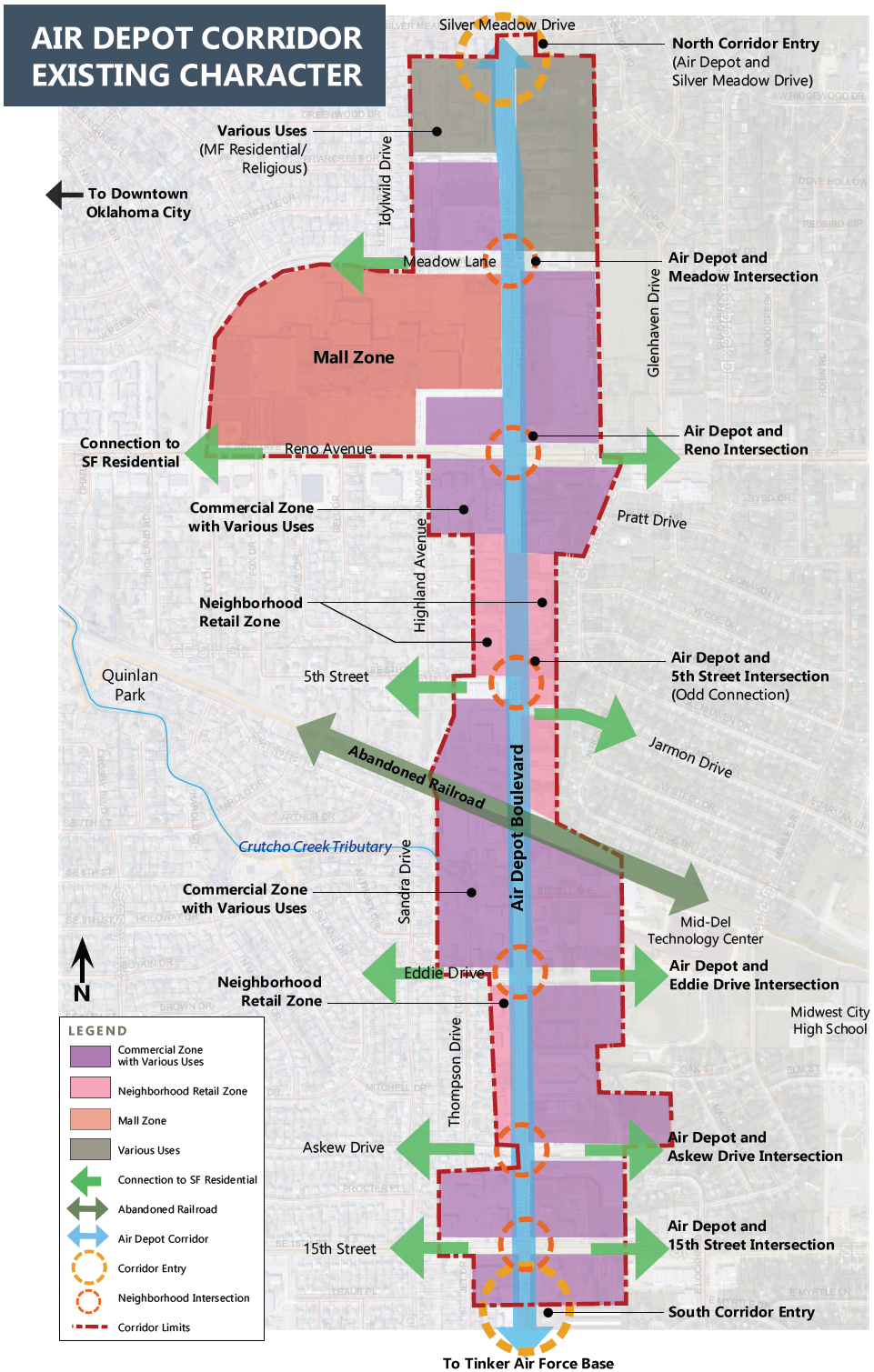 Air Depot Corridor Plan | Midwest City Oklahoma